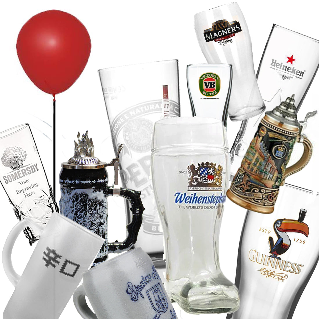 BARWARE - BEER & CIDER GLASSWARE & CERMICS – Page 3 – shoptillyapop.com