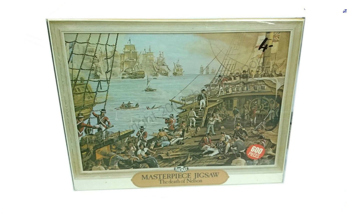 PHILMAR The death of Nelson Brixham Jigsaw Puzzle 1971 Vintage SEALED ...